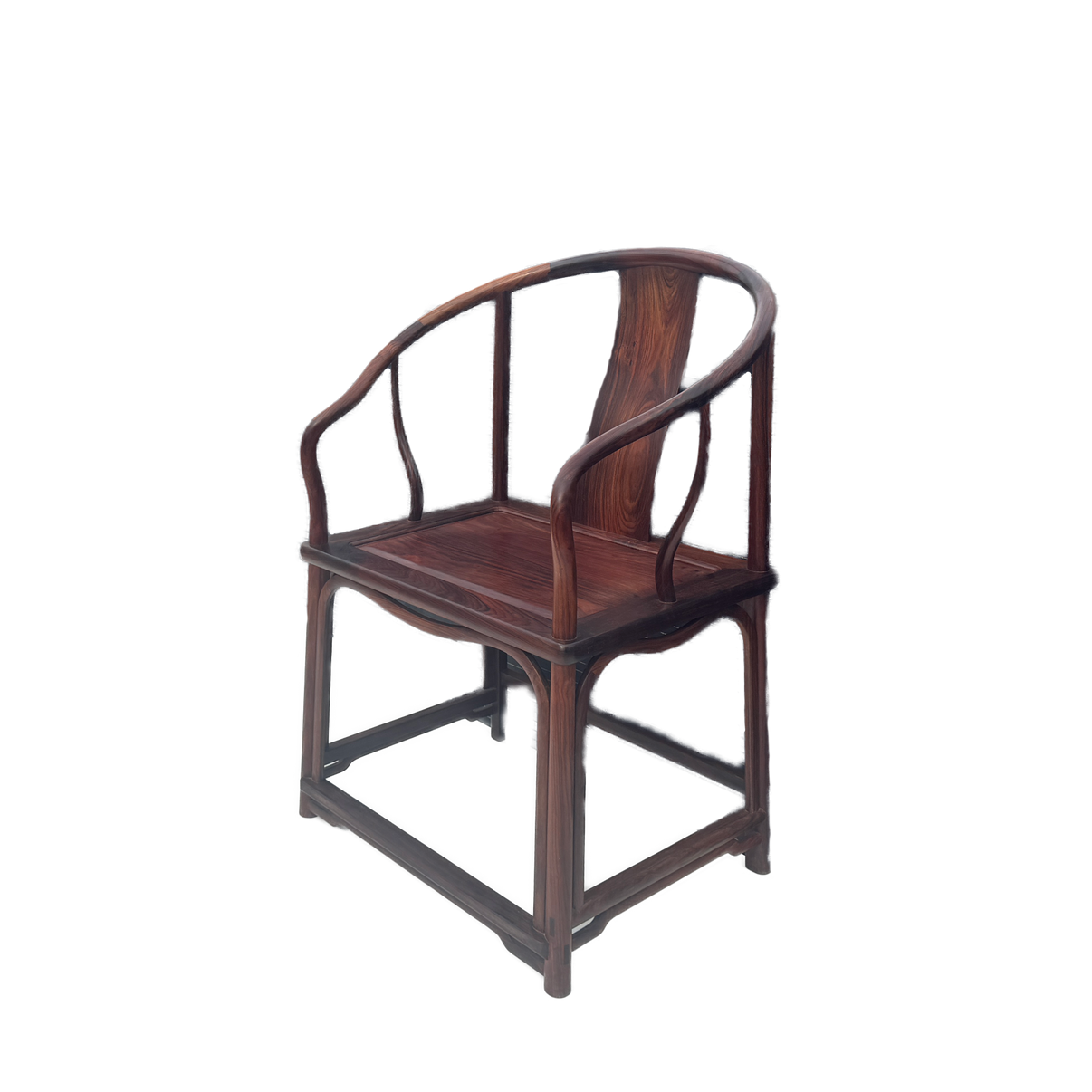 Round-Backed Armchair – Vintage Chinese Rosewood | Ming Style Furnitur ...